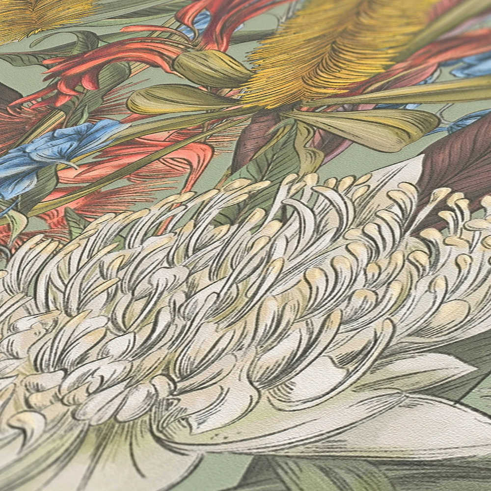 Drawn Into Nature - Flower Power – eurowalls™