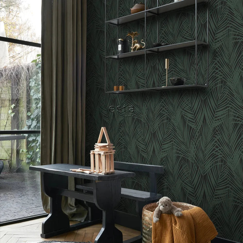 Scandi Cool - Fern Grove Wallpaper – eurowalls™